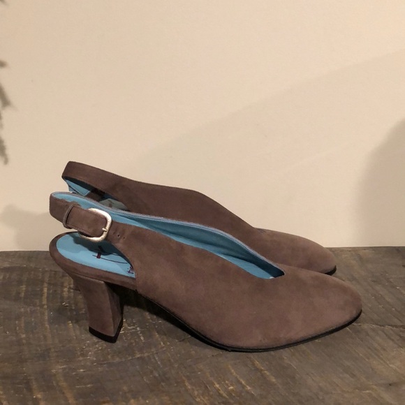 Thierry Rabotin | Shoes | Thierry Rabotin Vero Cuoio Sling Back Suede ...